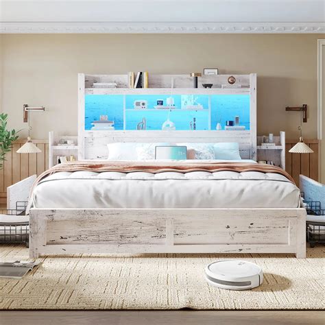Guide To King Size Platform Beds With Storage Amerlife