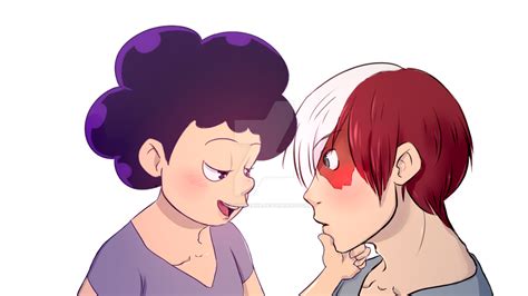 Todoroki X Mineta By Sciencepanda On Deviantart