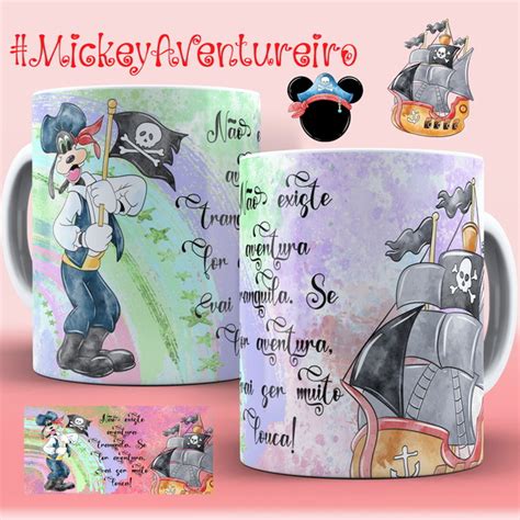 Caneca Mickey Aventureiro Elo Produtos Especiais
