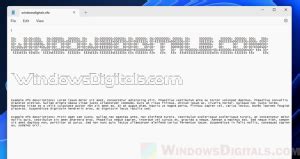 How To Open NFO Files In Windows 11