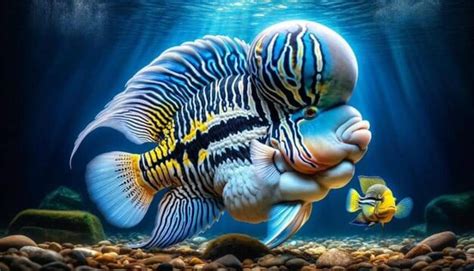 Premium Ai Image Louhan Fish