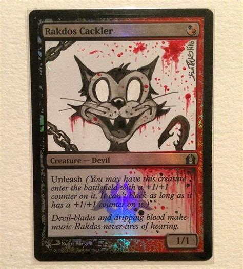 Rakdos Cackler Cartoon Alter R Mtgaltered