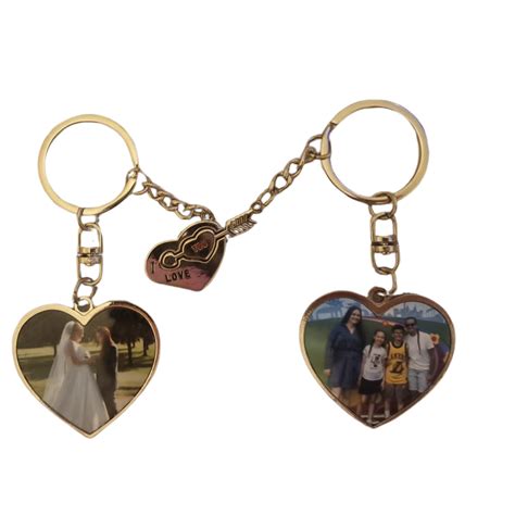 Personalised Double Keyrings Charlottes Colourful Creations