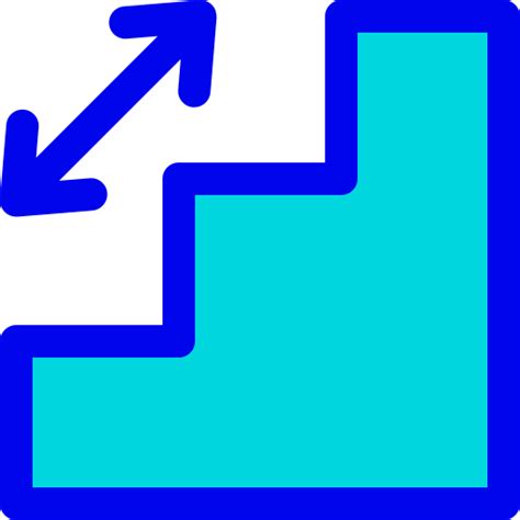 Escalera Iconos Gratis De Flechas