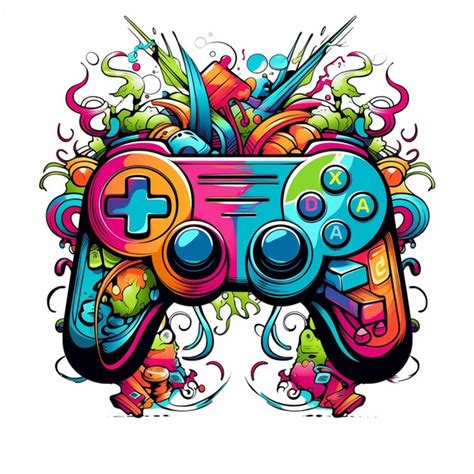Premium Photo A Close Up Of A Video Game Controller With A Lot Of