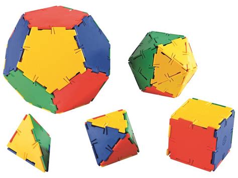 Platonic Solids Polydron Kit