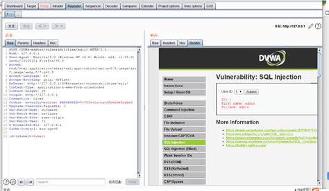 Dvwa之sql注入dvwa Sql注入 Csdn博客