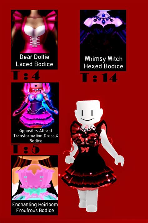 Corset combo Royale high pt 3 Клубные наряды Рояль Иллюстрации