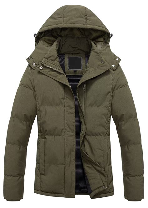 Chrisuno Womens Winter Coats Thicken Puffer Jacket Warm Winter Parka