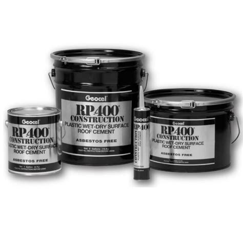 Geocel Rp 400 Wet Dry Roof Cement And Leak Stopper Conspec Materials Llc