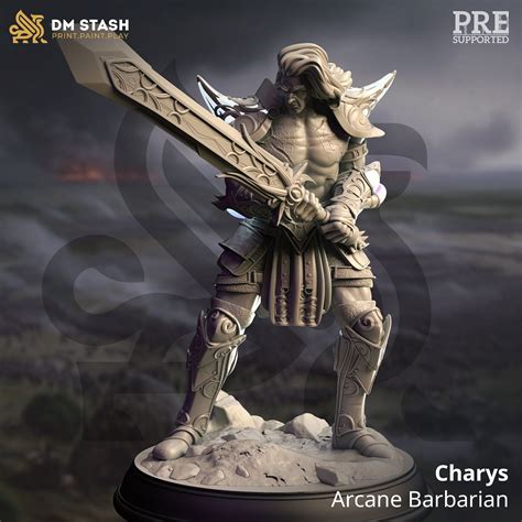 Charys Arcane Barbarian The Printable Dragon