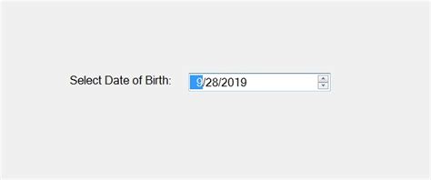 C Datetimepicker