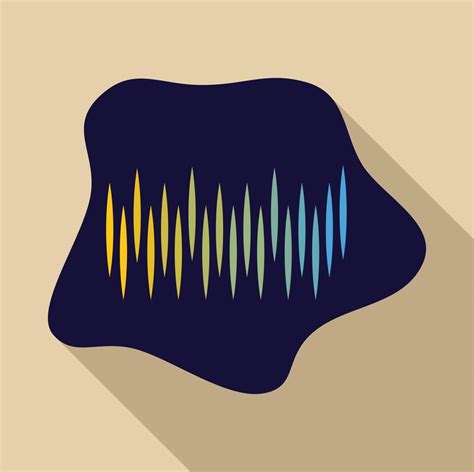 Colorful Digital Audio Waveform Vibrating On Dark Background 55198848