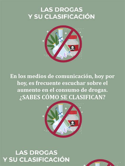 Las Drogas Y Su Clasificación Pdf