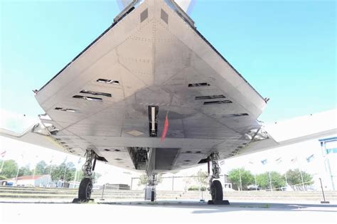 Back Side With Opened Arresting Hook Bay R F117a