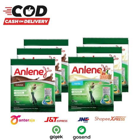 Jso] Anlene Actifit Gold Milk Powder Chocolate Vanilla 10 Contents High