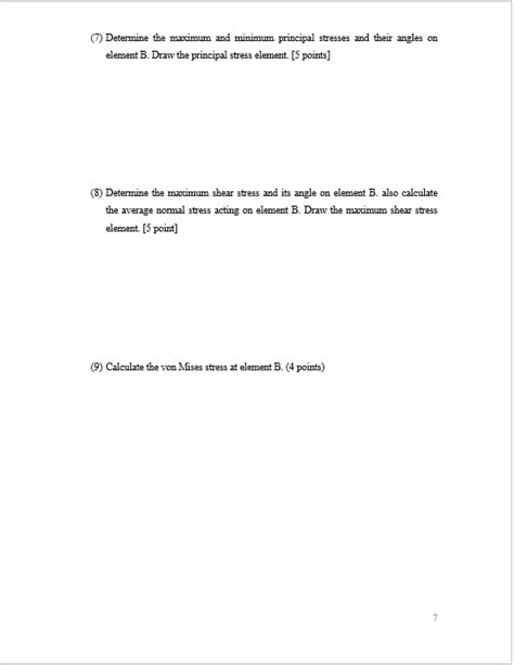 Problem 3 40 Points Bending Moment On A Shaft Chegg
