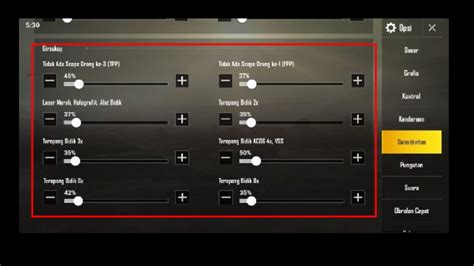 Cara Setting Aim No Recoil PUBG Terbaru Dunia Games Analog