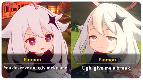 Paimon Rolling Her Eyes Funny Moments Genshin Impact Youtube