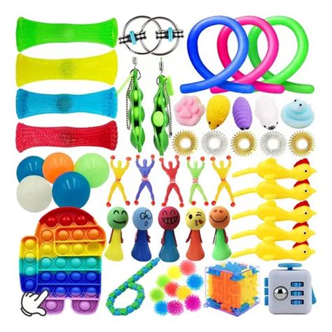 Novo Fidget Toy Kit 54pcs Descompressão Squeeze Ball Frete Grátis