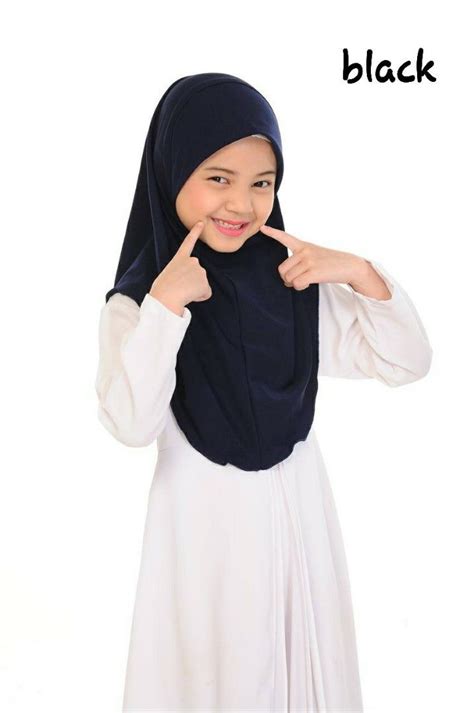 Tudung Instant Budak Women S Fashion Muslimah Fashion Hijabs On Carousell