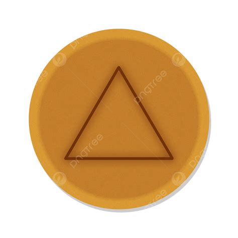 Dalgona Korean Traditional Sugar Candy Triangle Dalgona Dalgona Candy Sugar Candy Png
