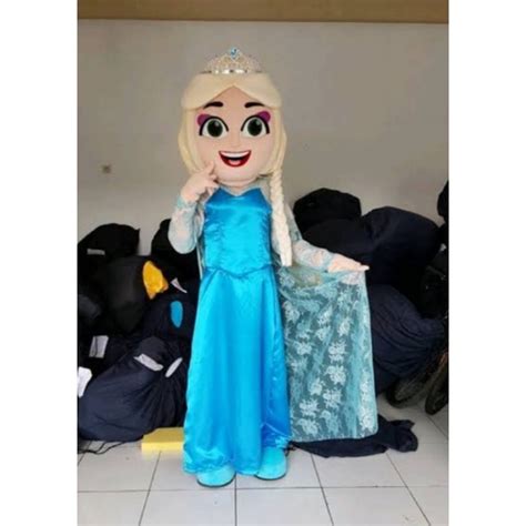 Jual Kostum Badut Elsa Frozen Shopee Indonesia