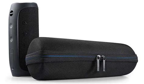 Etui Alogy twardy pokrowiec na głośnik JBL Flip 4 3 2 czarny 4kom pl