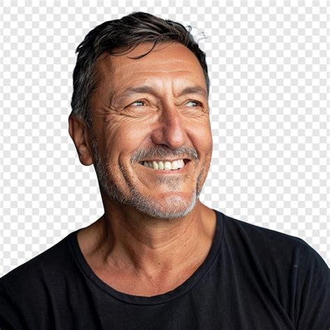 Smiling Man Portrait Premium Ai Generated Psd