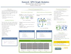 Gunrock Gpu Graph Analytics