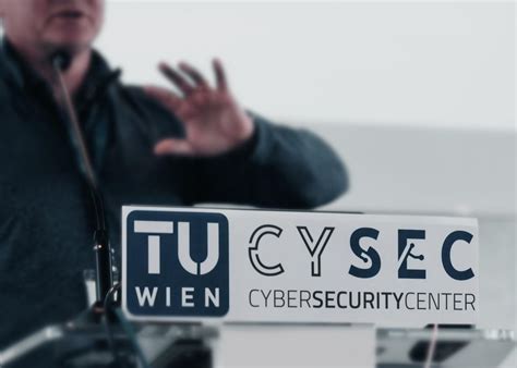 Tu Wien Informatics On Linkedin Opening Of The Tu Wien Cybersecurity