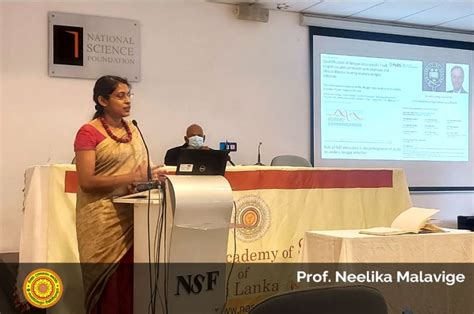Prof Meththika Vithanage Prof Neelika Malavige And Prof Sagarika