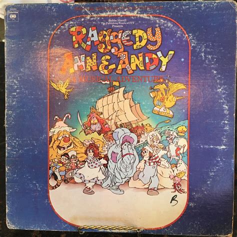 Raggedy Ann And Andy Vinyl ~ A Musical Adventure 34686 By