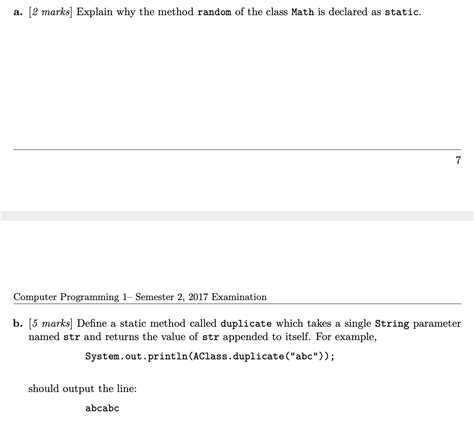 Solved C Marks Given The Following Definition Of The Chegg