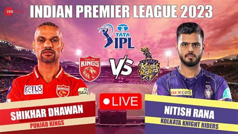 Highlights PBKS Vs KKR IPL 2023 Cricket Score Updates PBKS Win By
