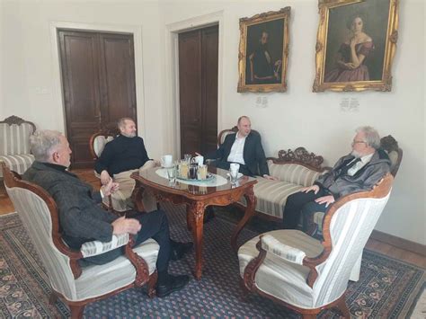 Посета господина Милана Ђурића гредоначелника Новог Сада Матица српска