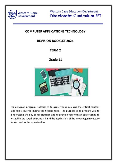 cat grade 11 revision package term 2 2024 essential exam insights