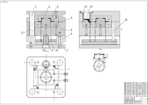 泵体压紧盖压铸模具设计三维UG10 0无参 CAD 说明 UG NX 模型图纸下载 懒石网