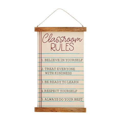 Wall Decor Wall Art Wall Decorations Mud Pie Classroom Rules