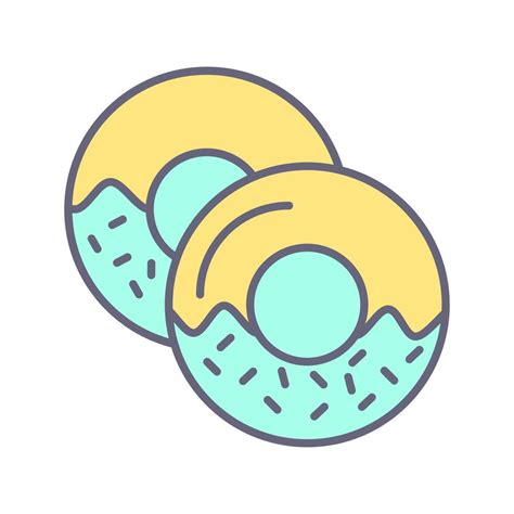 Icono De Vector De Donut Vector En Vecteezy
