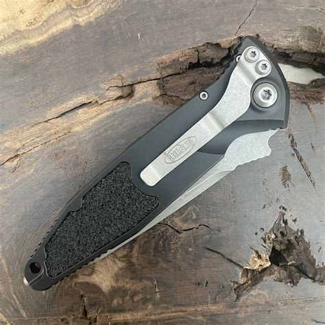 Microtech Socom Elite Auto Te Black Apocalyptic Serrated 161a 11ap