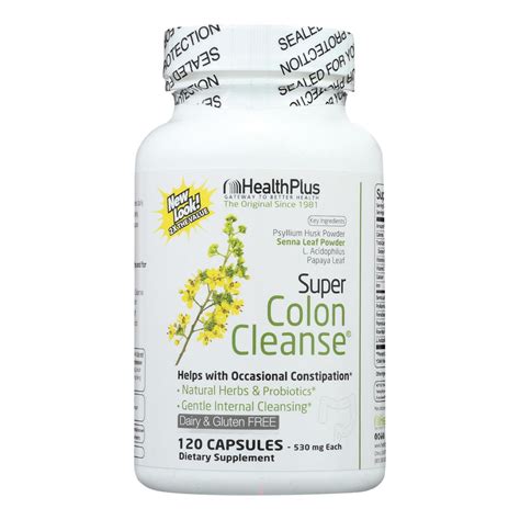 Health Plus Super Colon Cleanse 120 Capsules