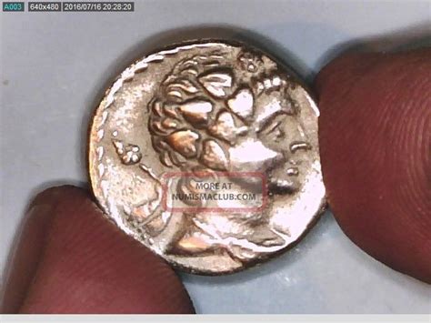 Greece Egypt Ptolemy V Or Vi Plilometor Didrachm Silver Ancient Greek Coin