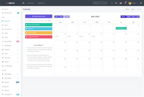 UBold Responsive Admin Dashboard Landing Page Template