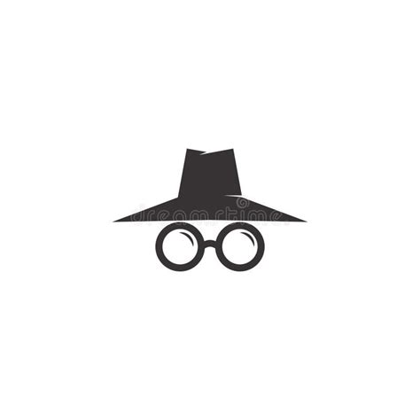 Secret Agent Icon Logo Design Stock Illustration Illustration Of Logo