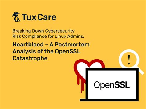 Tuxcare On Linkedin Heartbleed Analysis Linux Admins And Cybersecurity