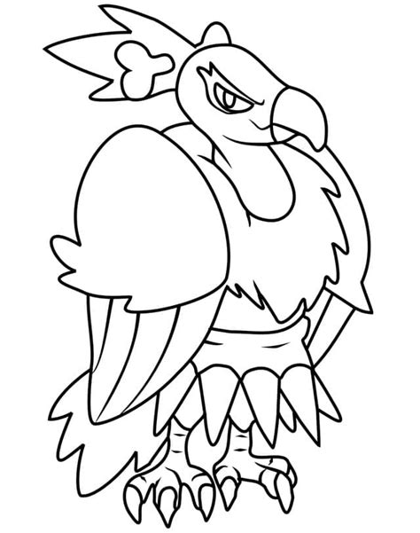 Desenhos De Mandibuzz Pokemon Para Colorir E Imprimir ColorirOnline