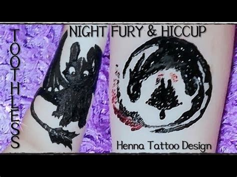 Hiccups Night Fury Drawing