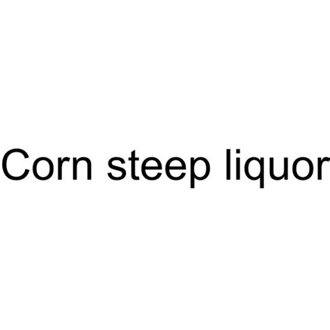 Corn Steep Liquor 玉米浆 Nutritional Additive Medchemexpress
