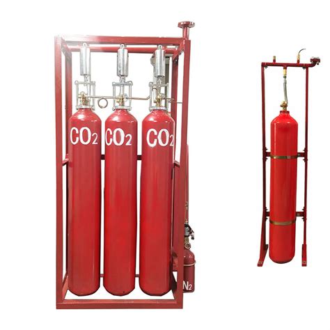 60s Co2 Extinguishing System Electrical Manual Starting Mode For Fire
